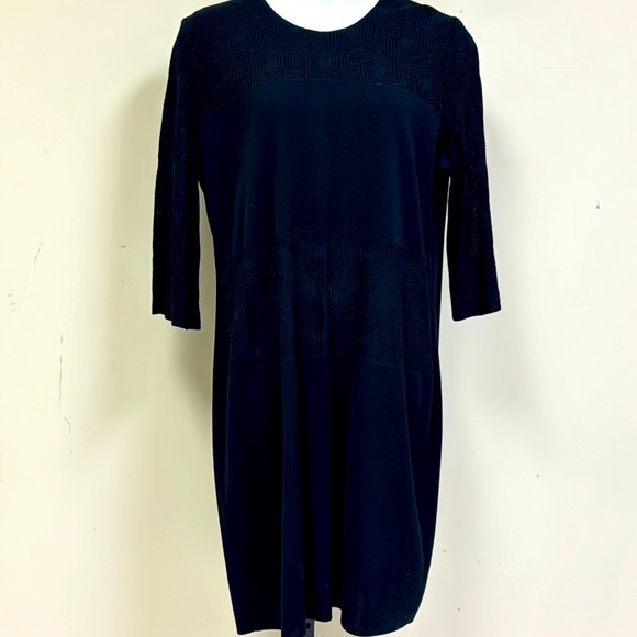 Misook | Dresses | Plus Size Misook Black Dress | Poshmark